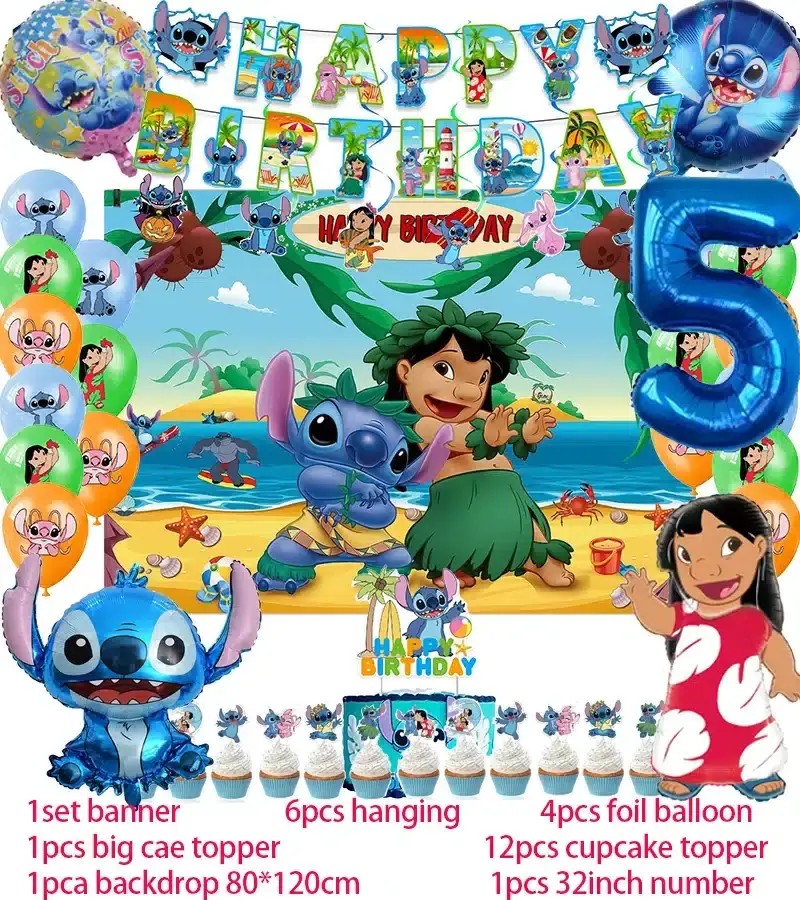 Juego De Cumpleaños De Lilo Y Stitch