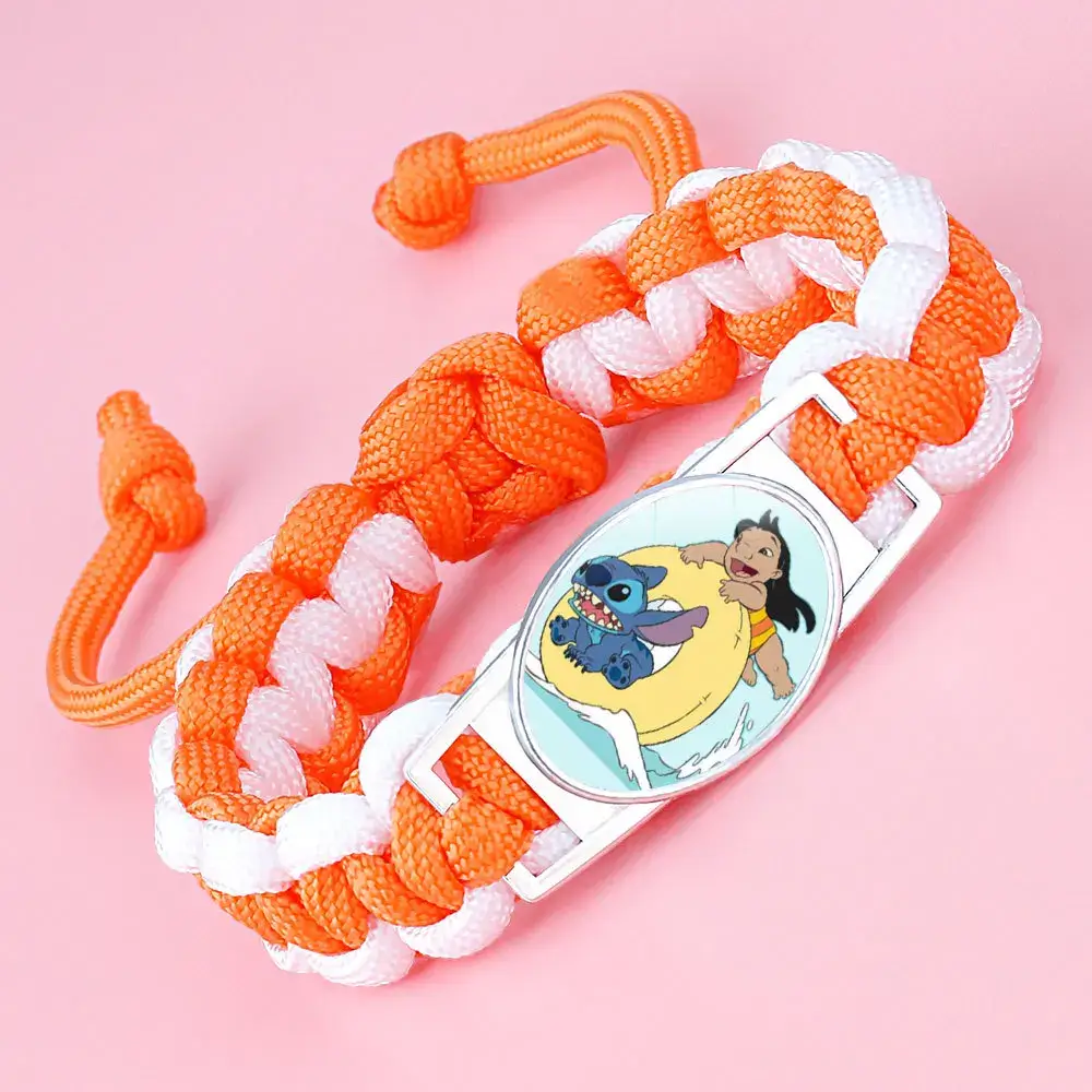 Pulsera Naranja Stitch - Tienda Stitch